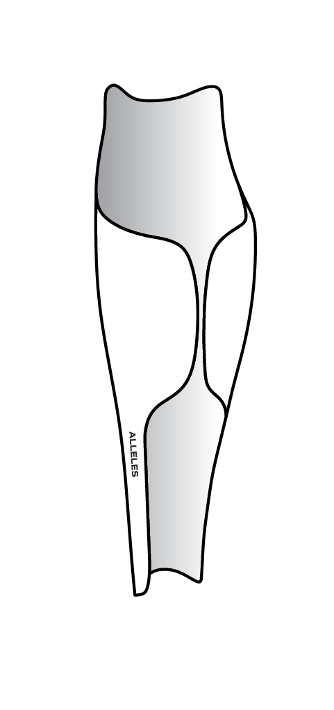 Below Knee Cover – ALLELES Design Studio